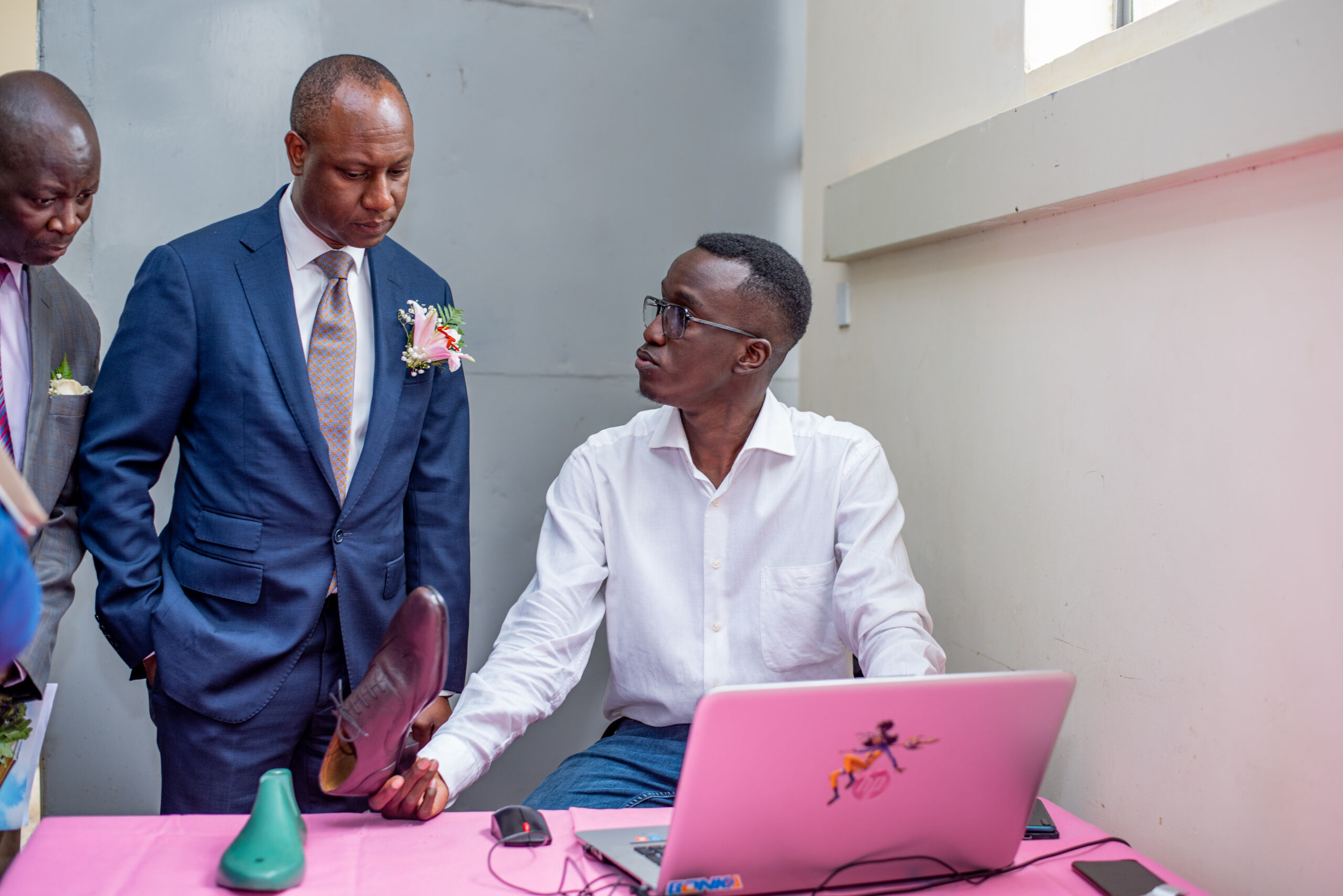 PS SDLD Hon. Jonathan Mueke visit at the Leather Complex and Tannery ...